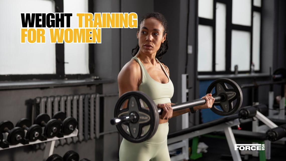 Beginner Weight Training for Women: Build Muscle Without Bulk – Force USA