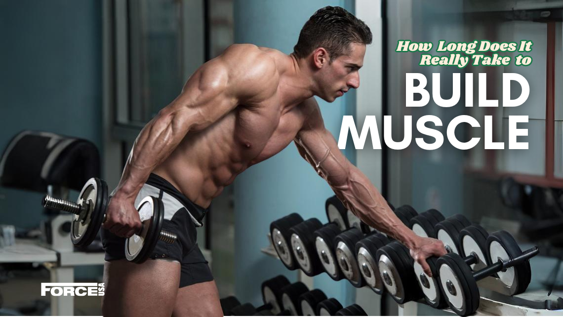 How Long Does It Really Take to Build Muscle Naturally? – Force USA